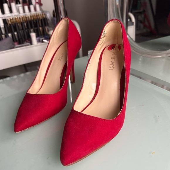 Nine West Red Heels